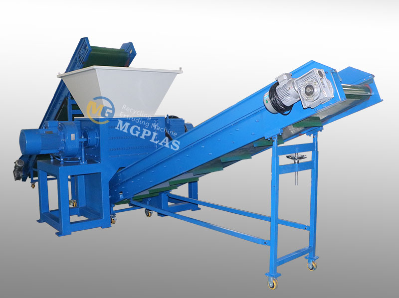 CE Approved Plastic Chair Shredder, Double Shaft Shredder For Plastic ...
