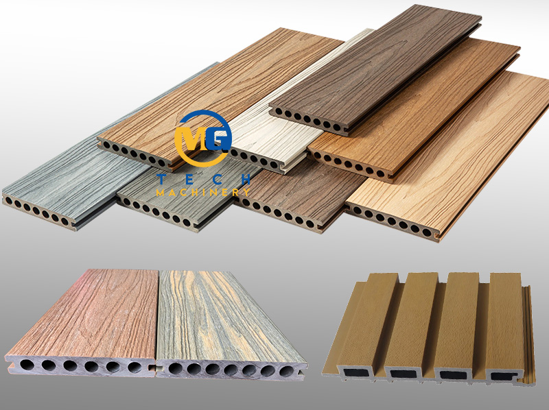 WPC Co Extrusion Line For Good Quality Wood Plastic Composite WPC ...